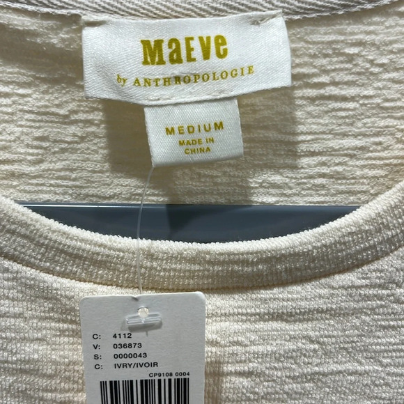 Maeve | Tops | Nwt Anthropologie Maeve Woven Puffsleeve Top Sz M | Poshmark